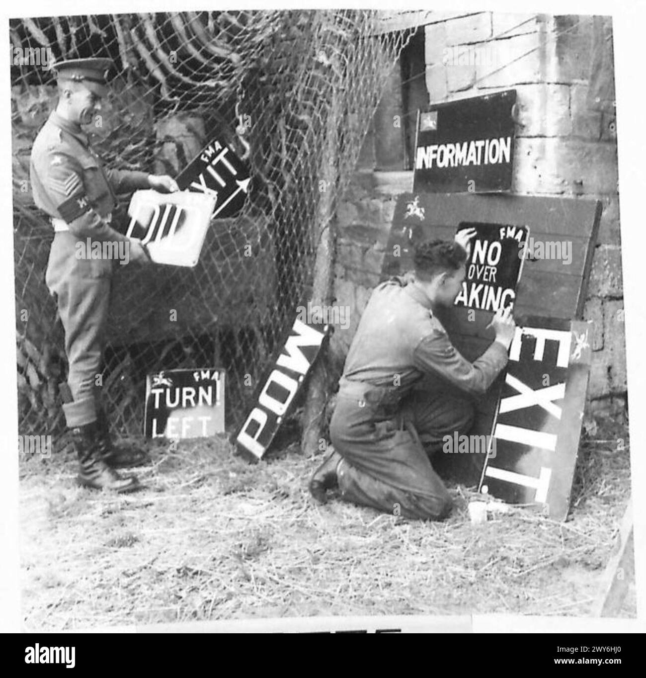 MILITARY POLICE IN FRANCE - Sergeant Brett of the Isle of Wight ...