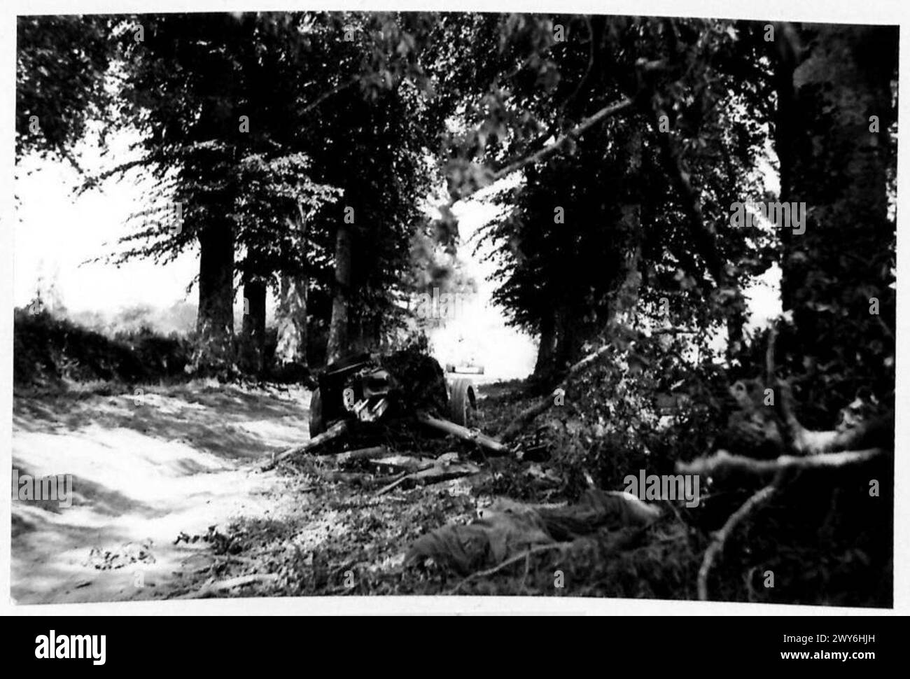 German field gun destroyed hi-res stock photography and images - Alamy