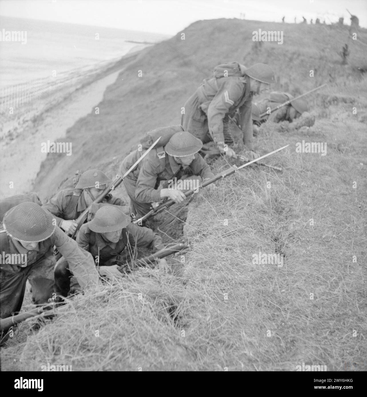 British 45th infantry division hi-res stock photography and images - Alamy