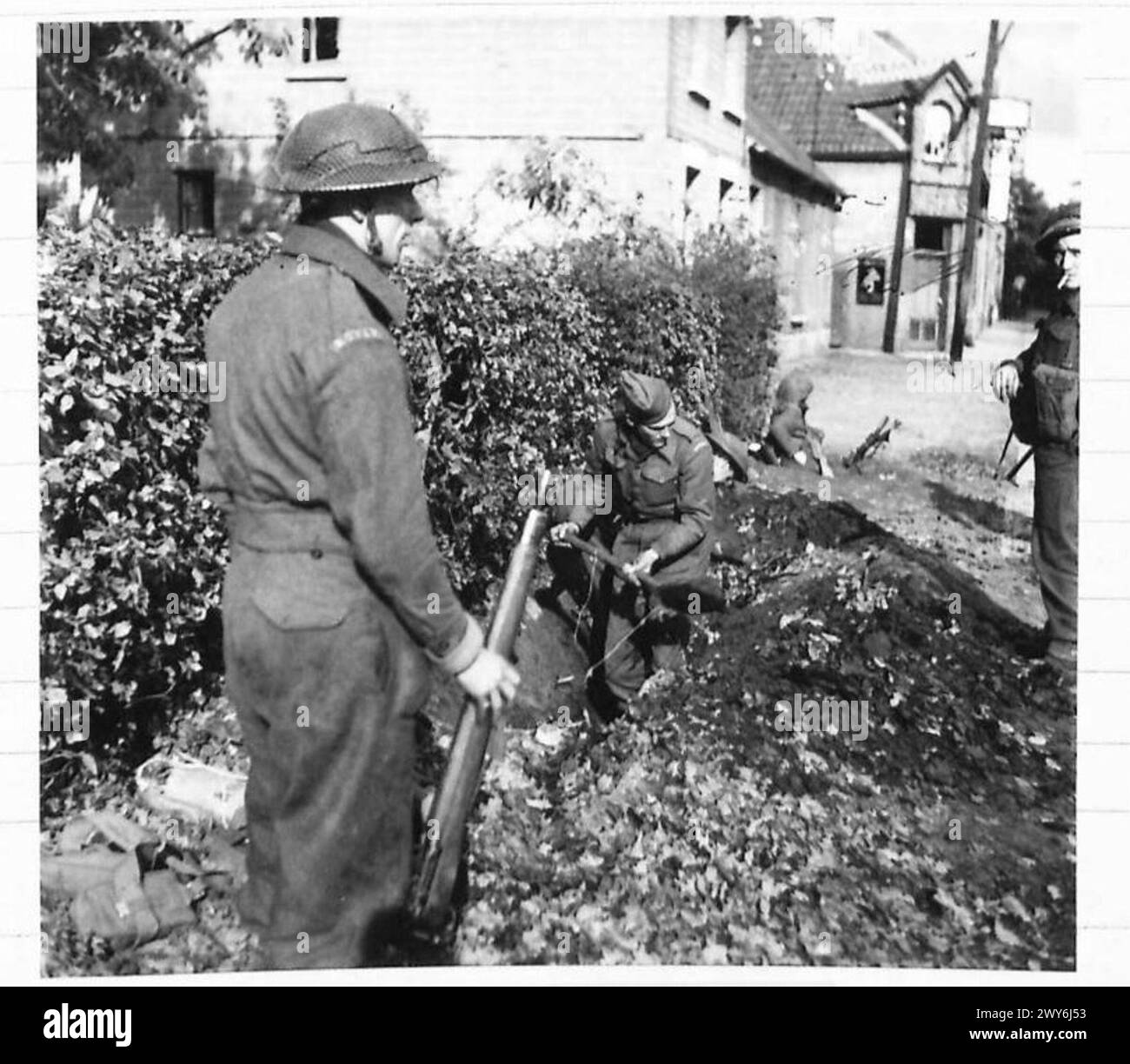 World war ii army in europe Black and White Stock Photos & Images - Alamy