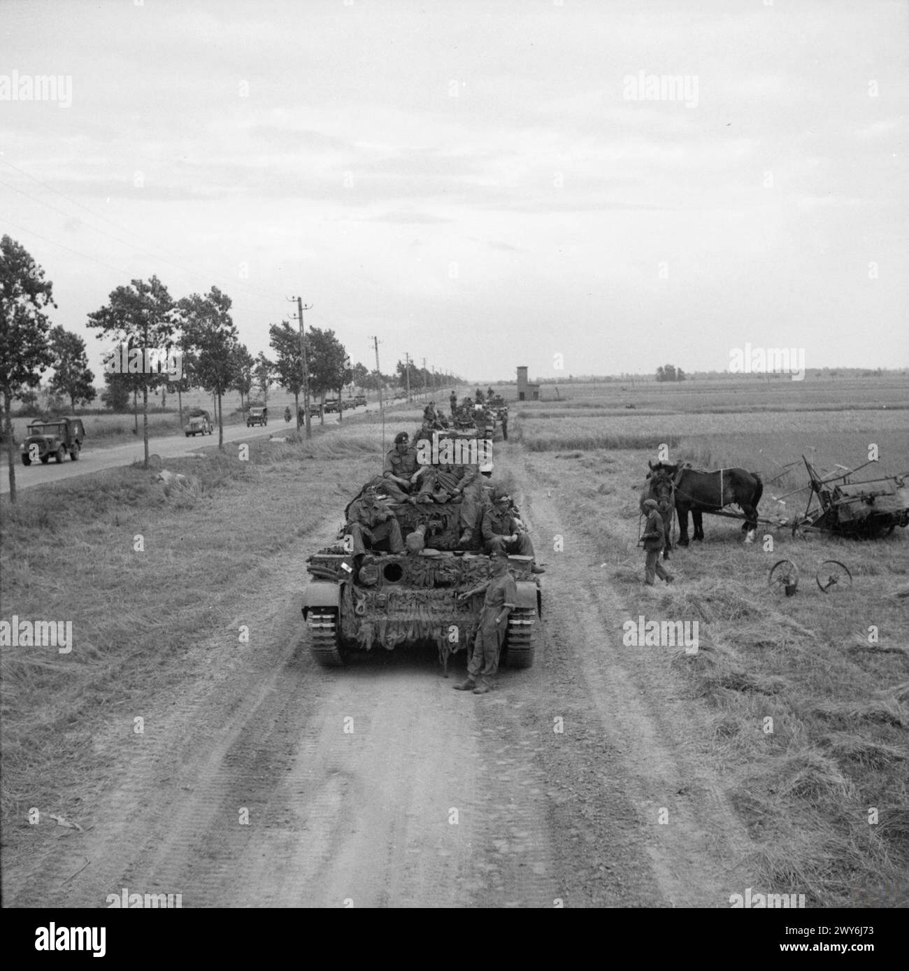 7th armoured division normandy hi-res stock photography and images - Alamy
