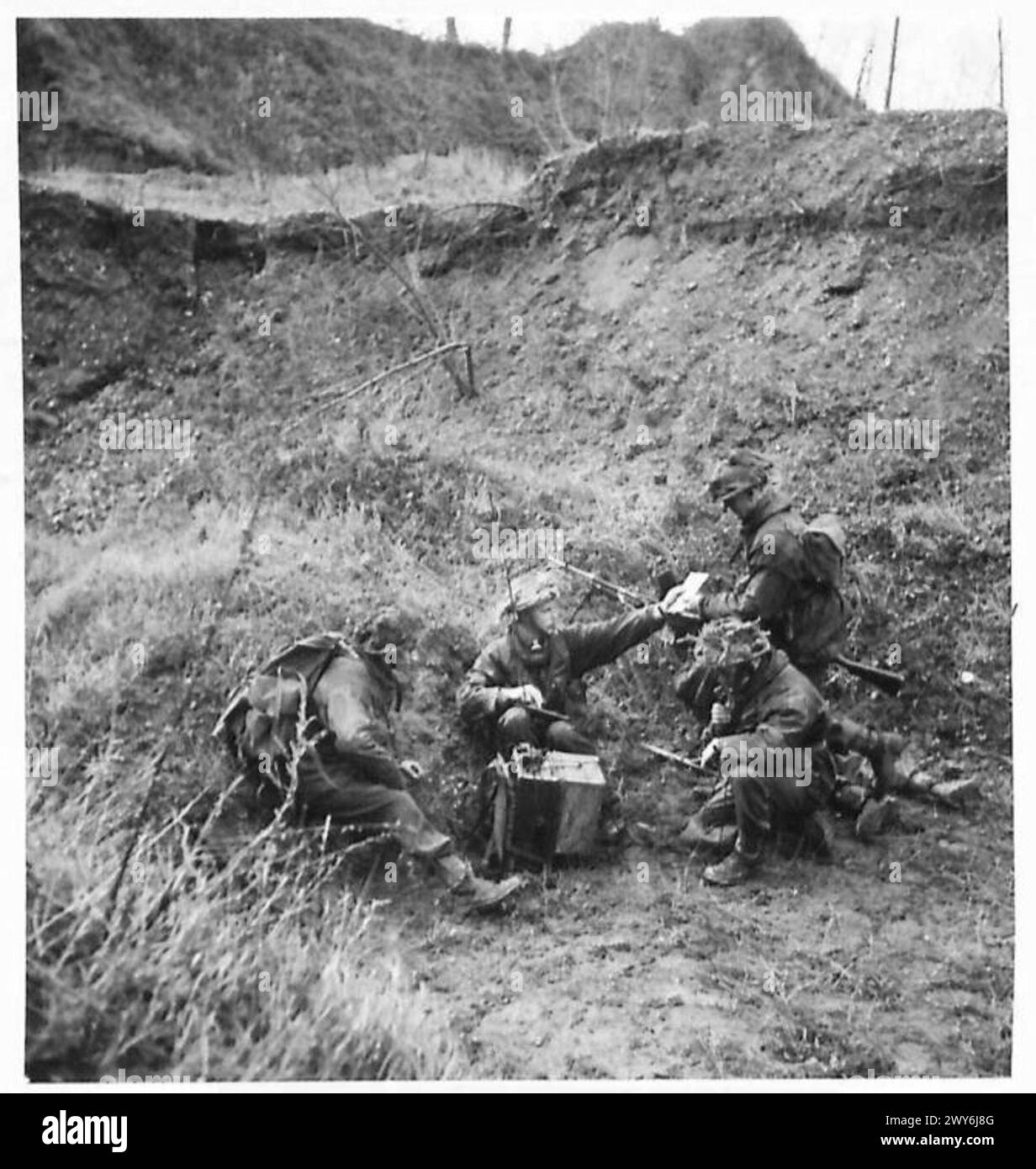 4th Battalion King's Own Borderers train at the start line with Company ...
