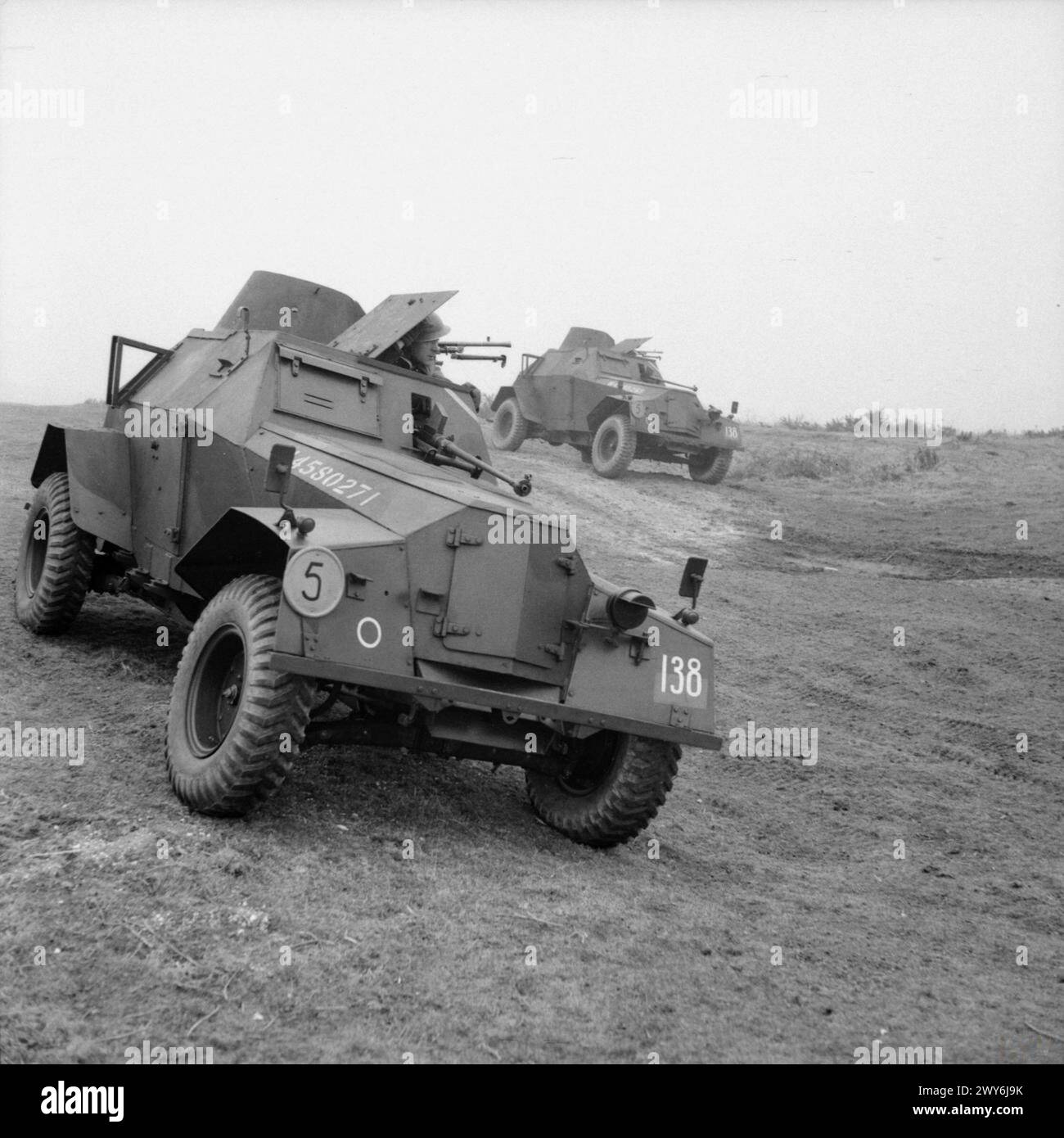 Humber Mk III Light Reconnaissance Cars of 29th Independent Squadron ...