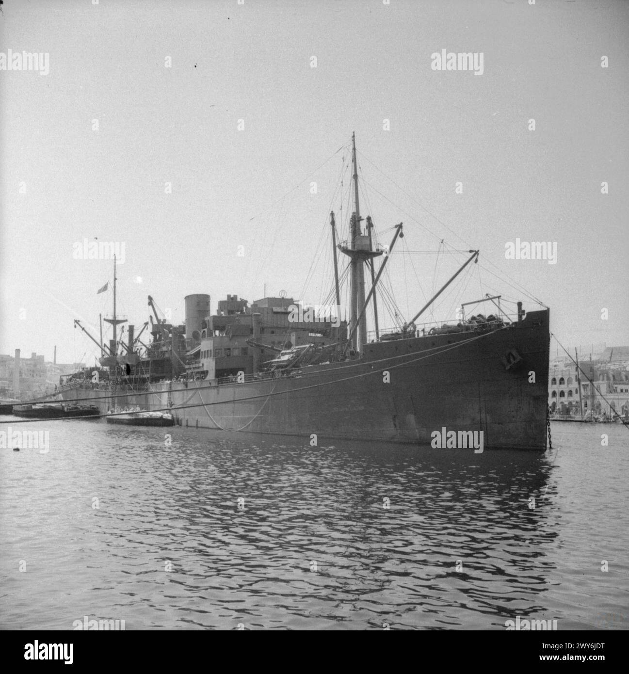 OPERATION PEDESTAL, AUGUST 1942 - 13 August: Arrival of the first ships ...