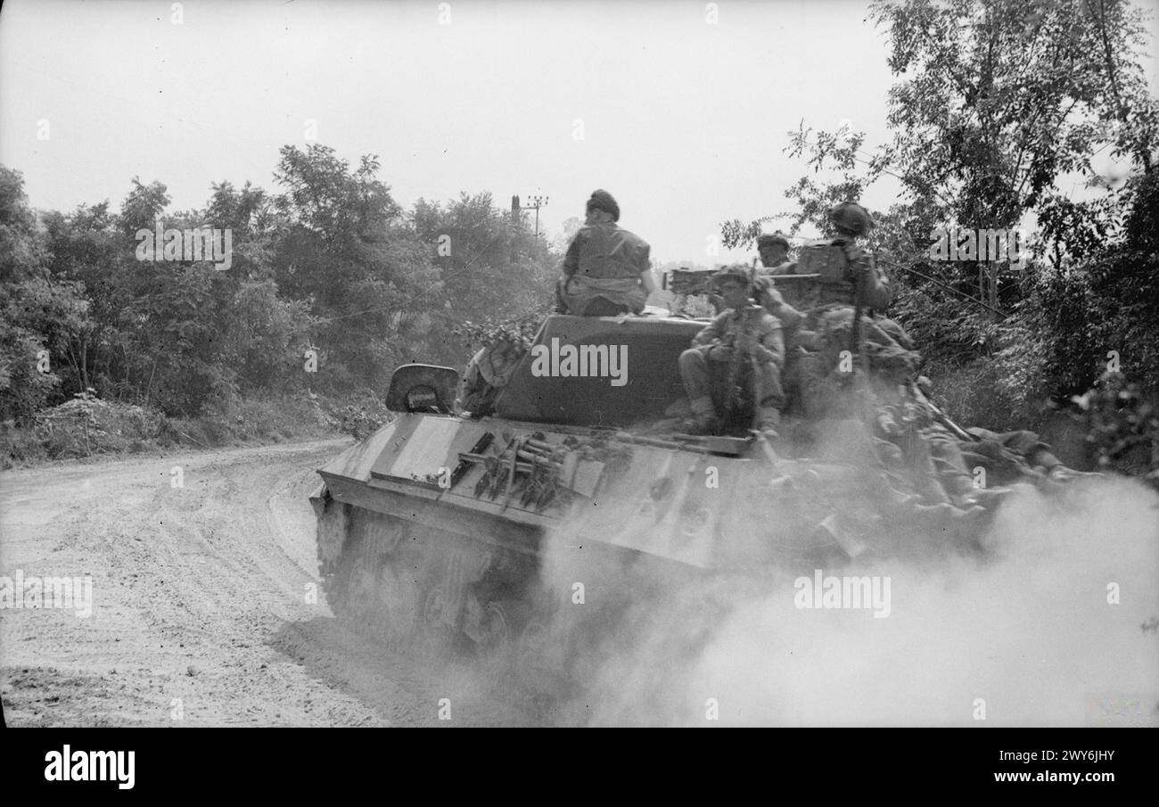 THE ATTACK SOUTH OF CAUMONT - Only a day or two ago the roads of ...