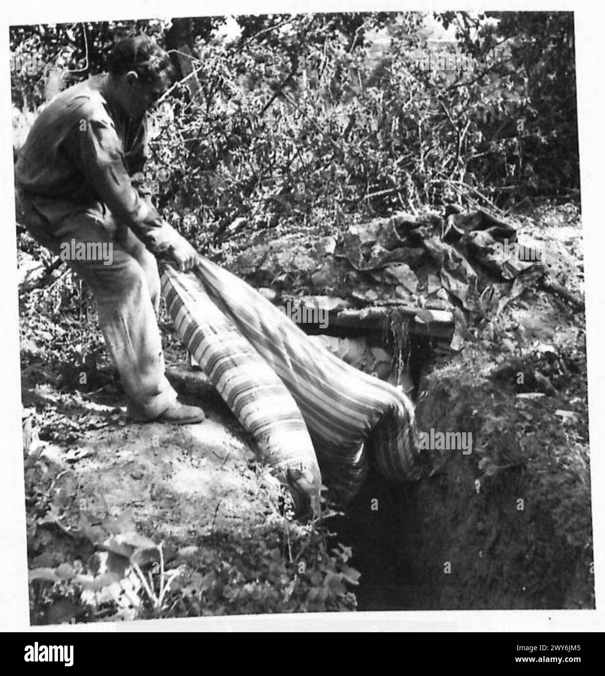 A FRENCH FAMILY RETURN TO THEIR SHELL TORN VILLAGE - Andre and Rene ...