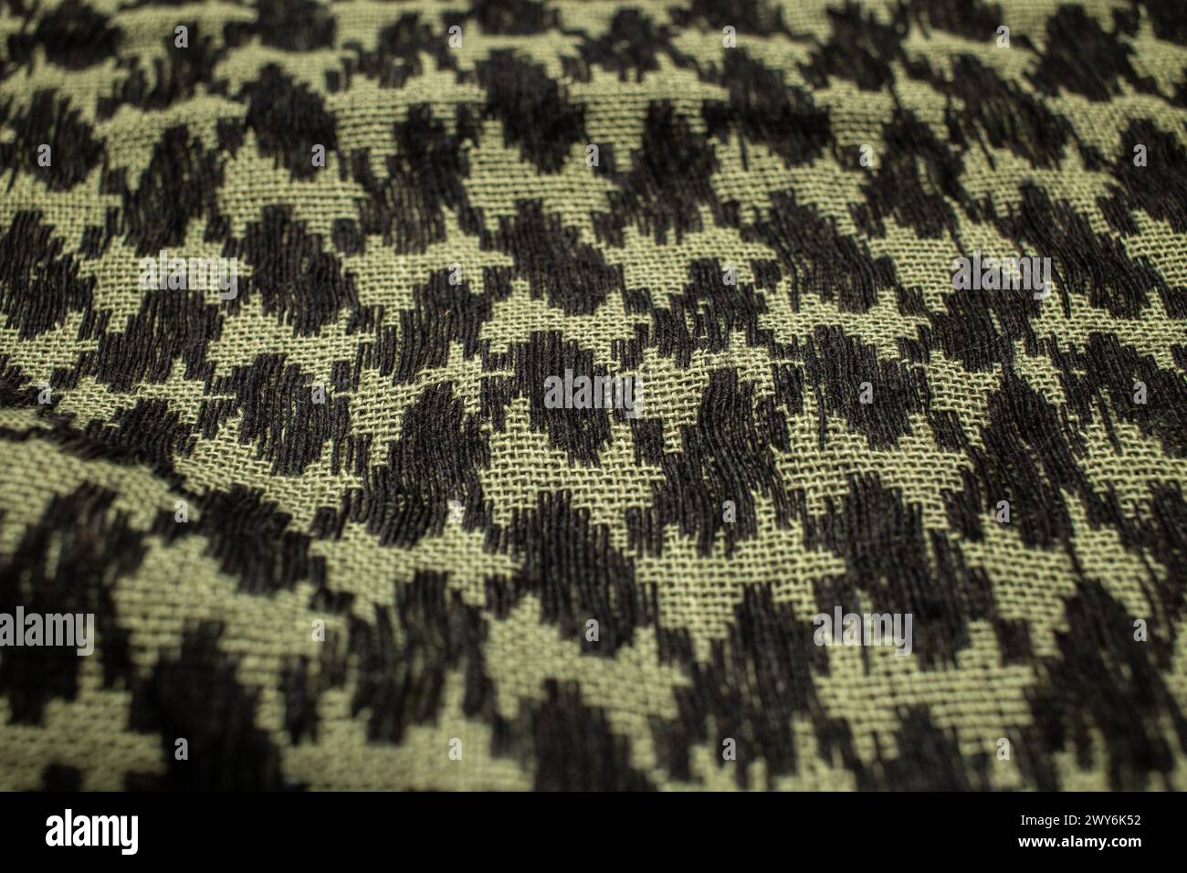 Keffieh scarf. The texture of the cotton traditional symbolic arabian ...