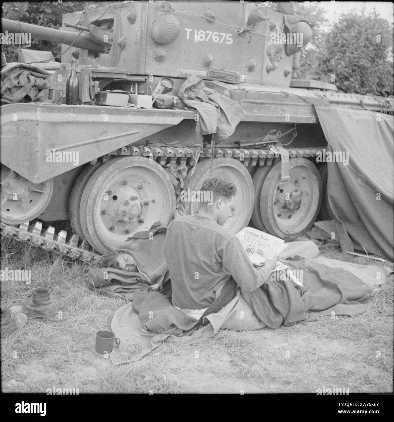 Cromwell tank normandy hi-res stock photography and images - Alamy