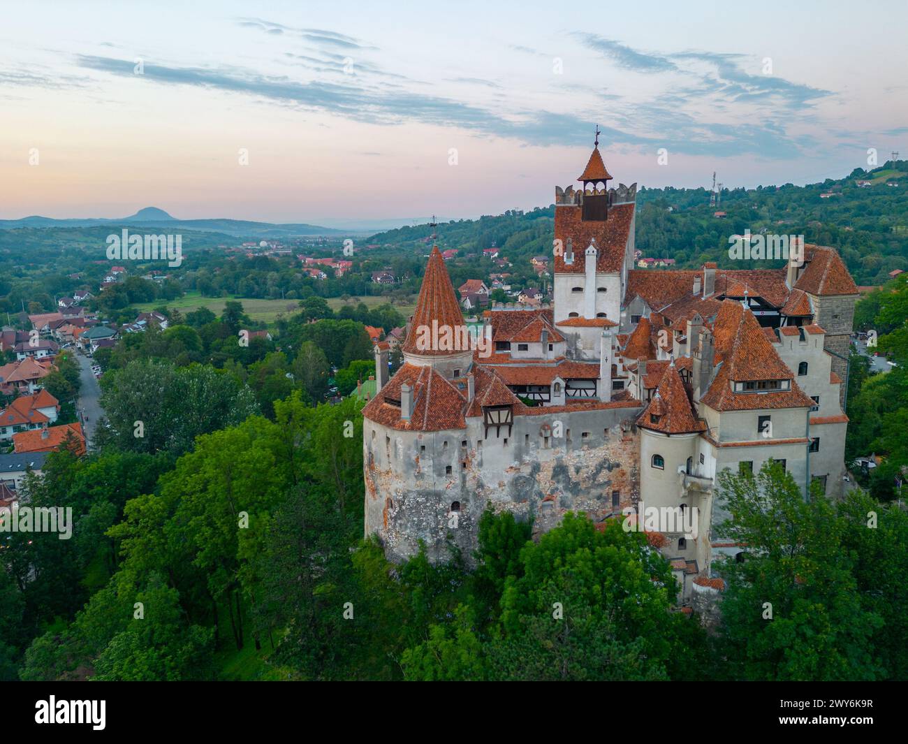 Draculas castle in summer hi-res stock photography and images - Alamy