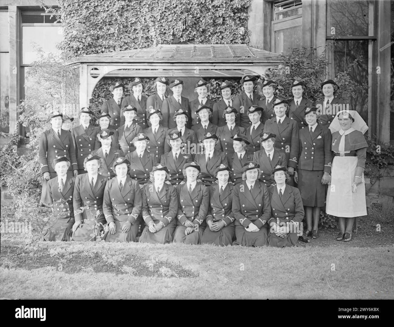 HRH THE DUCHESS OF KENT, PRESIDENT OF WRNS VISITS NAVAL ESTABLISHMENTS ...