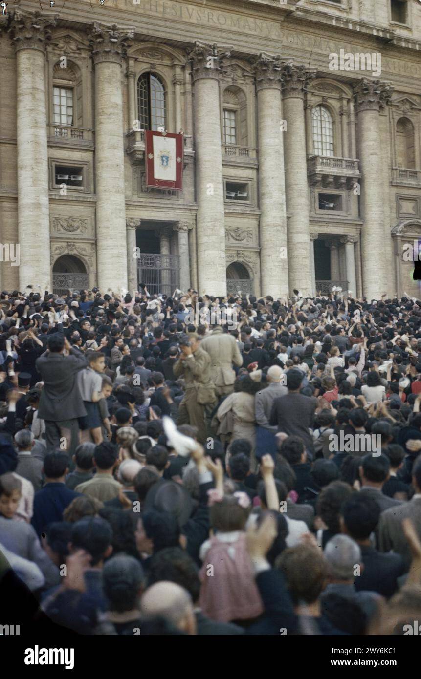 ENTRY OF ALLIED TROOPS INTO ROME, 5 JUNE 1944 - Pope Pius XII ...