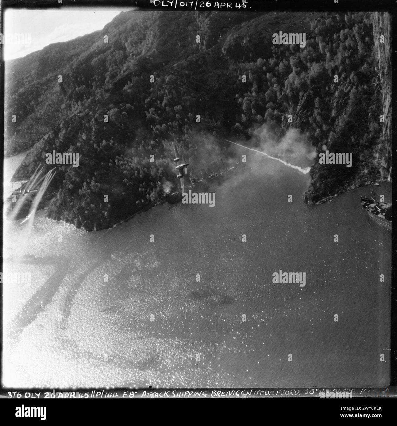 ROYAL AIR FORCE COASTAL COMMAND, 1939-1945. - Aerial oblique photographs taken during the last ...