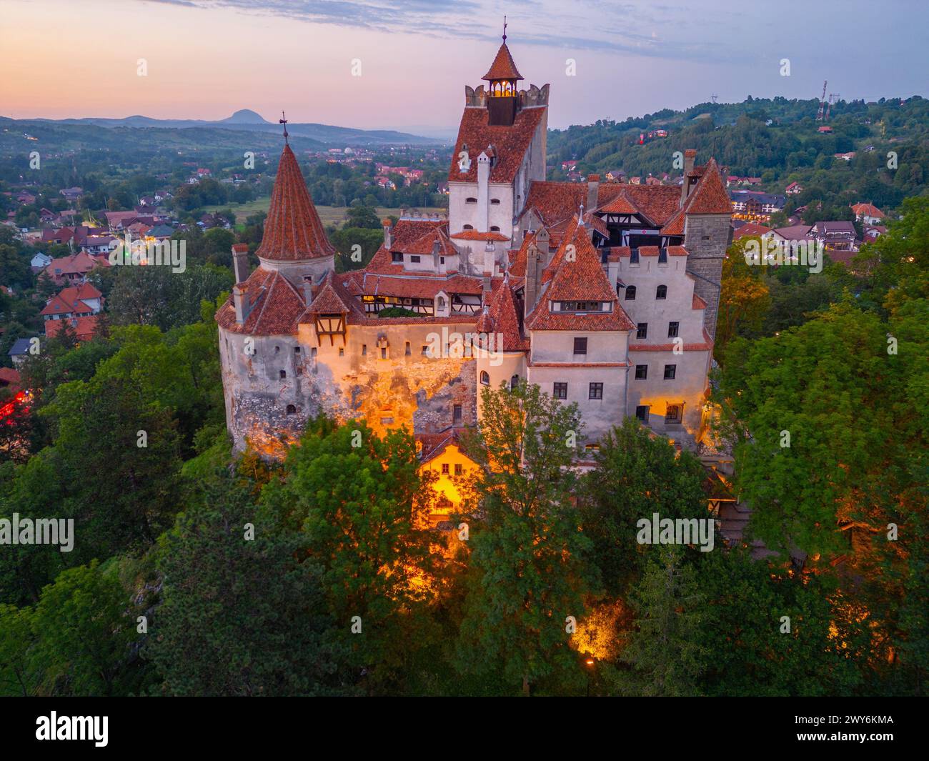 Draculas castle in summer hi-res stock photography and images - Alamy