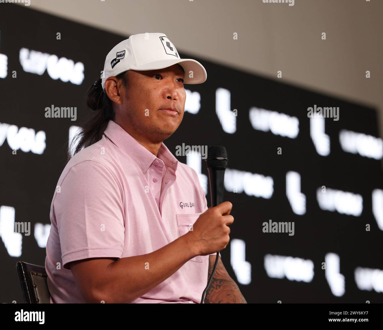 DORAL, FL-APRIL 4: Professional Golfer Anthony Kim is seen during the ...