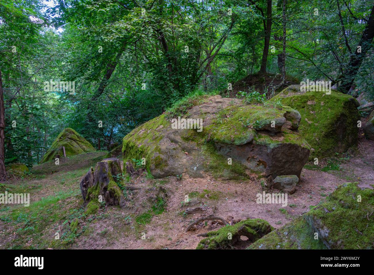 Izvorul Buna Vestire spring in Romania Stock Photo - Alamy