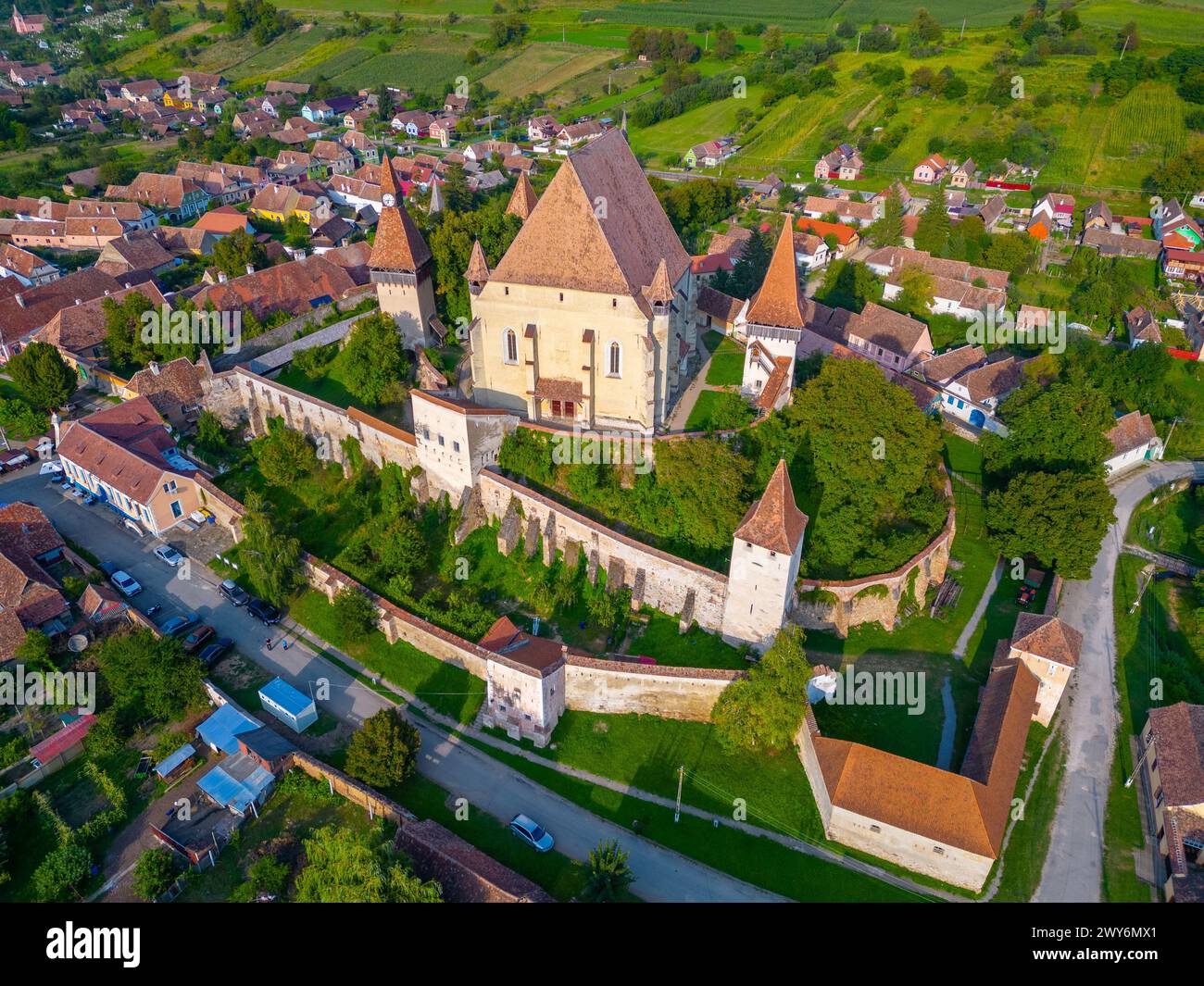 The Fortified Church of Biertan in Romania Stock Photo - Alamy