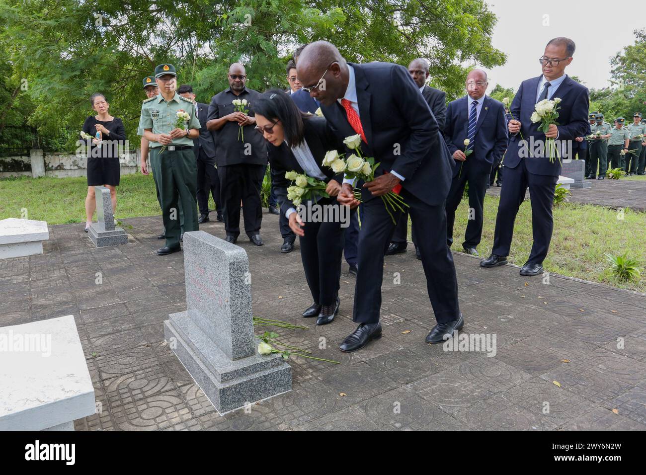 Dar Es Salaam, Tanzania. 2nd Apr, 2024. Chinese Ambassador to Tanzania ...