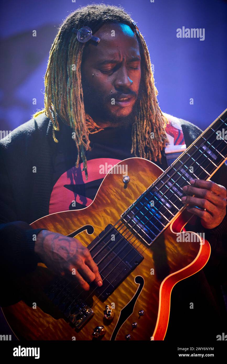 London, United Kingdom. 3rd Apr 2024. American musician Thundercat (aka ...
