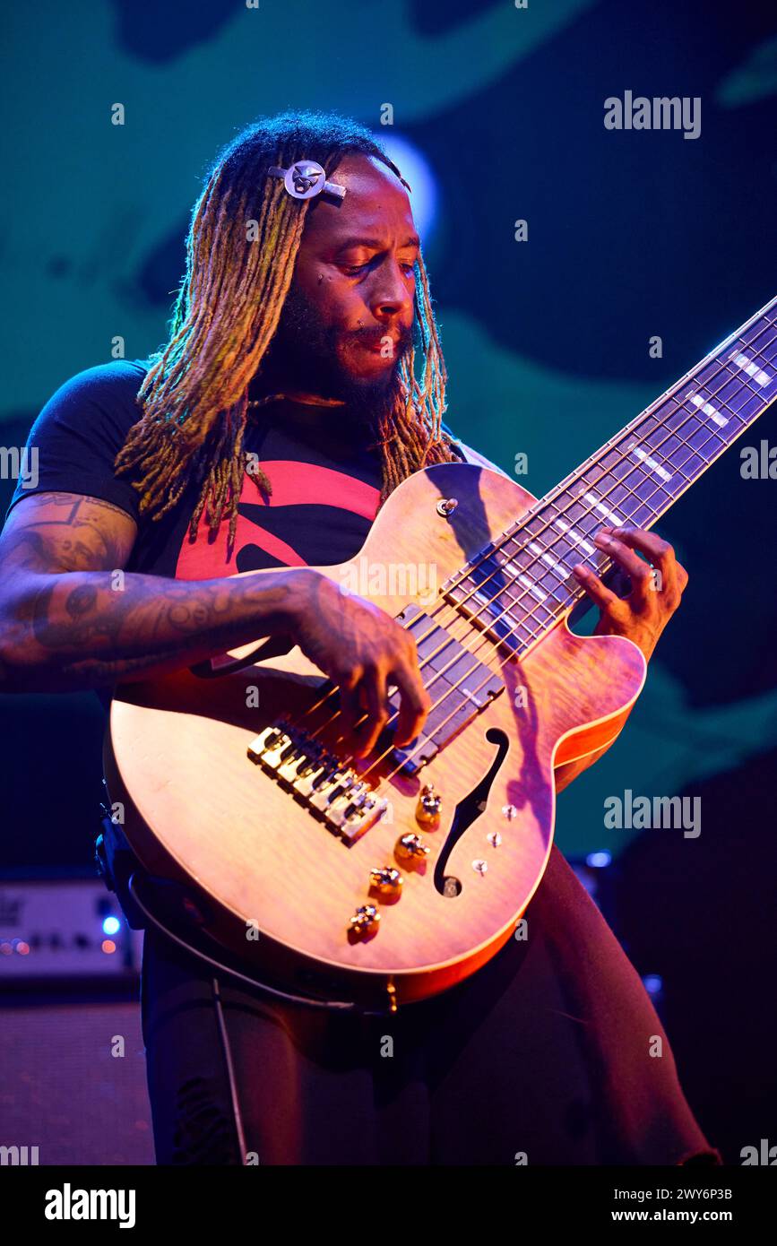 London, United Kingdom. 3rd Apr 2024. American musician Thundercat (aka ...