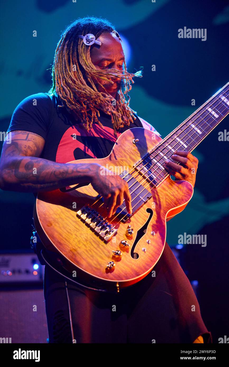 London, United Kingdom. 3rd Apr 2024. American musician Thundercat (aka ...