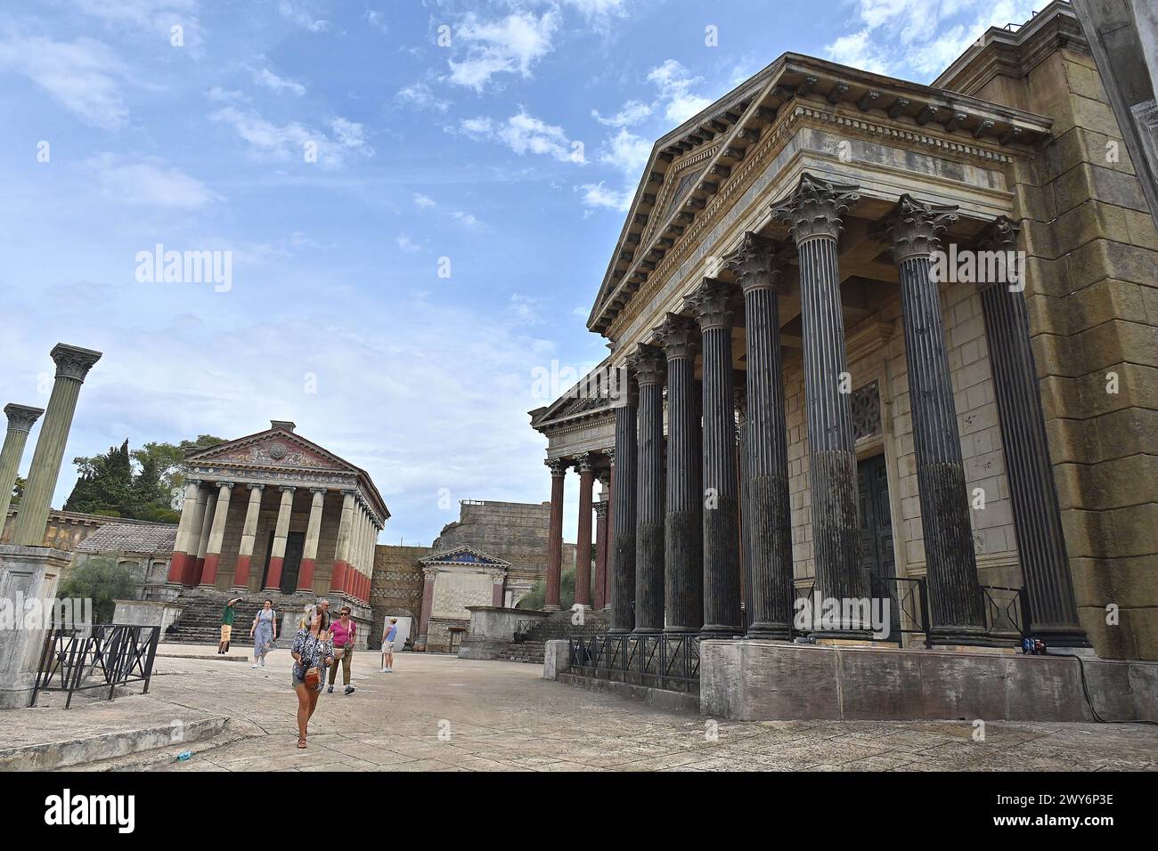 Italy, Rome: the Cinecitta Studios (Cinema City Studios) founded in ...