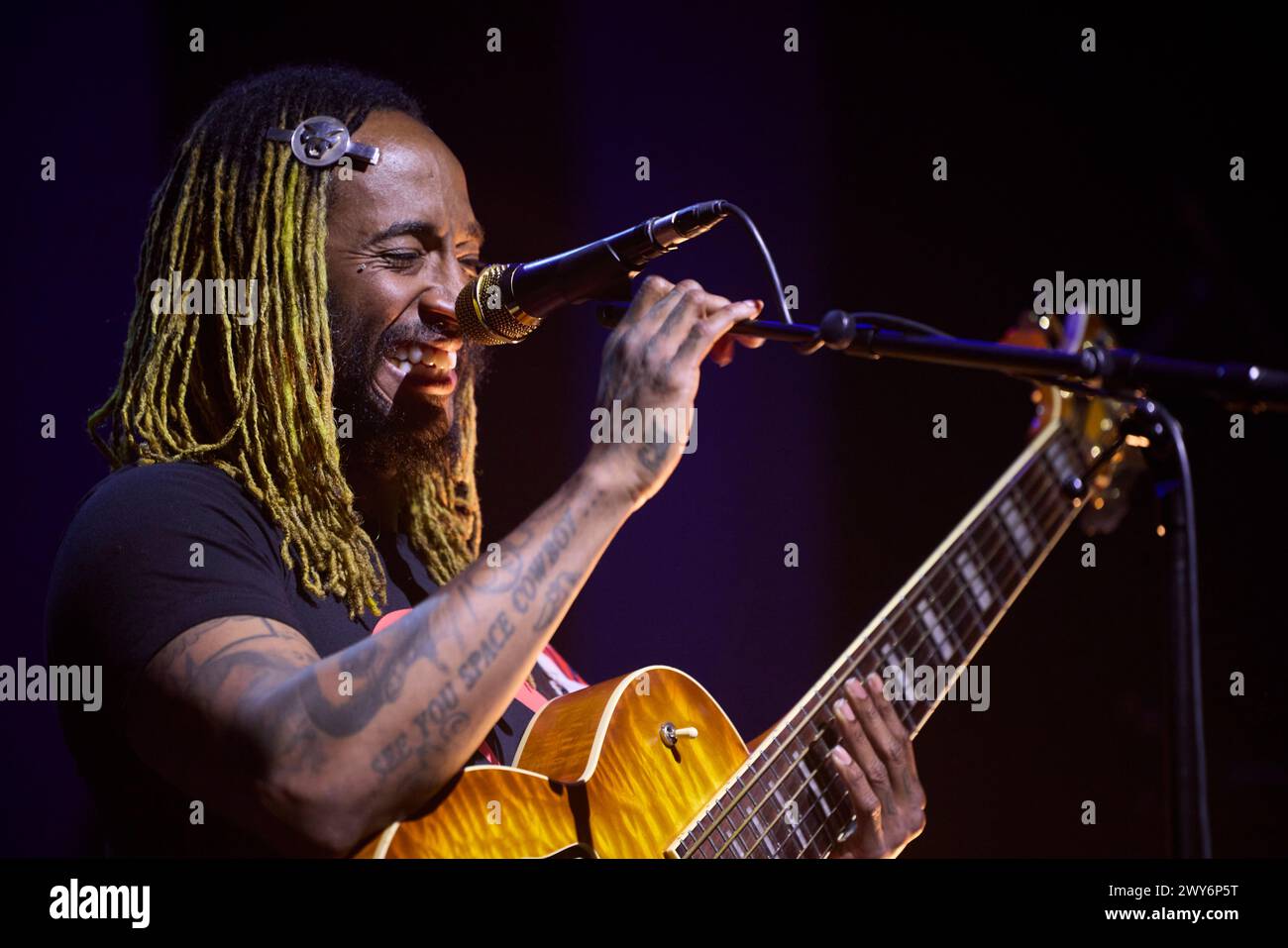 London, United Kingdom. 3rd Apr 2024. American musician Thundercat (aka ...