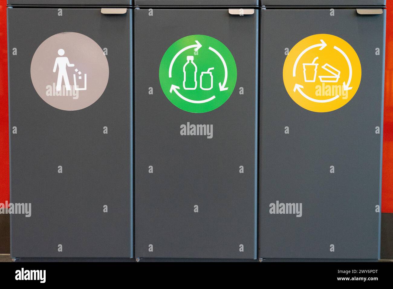 Recycling containers sustainability hi-res stock photography and images - Alamy