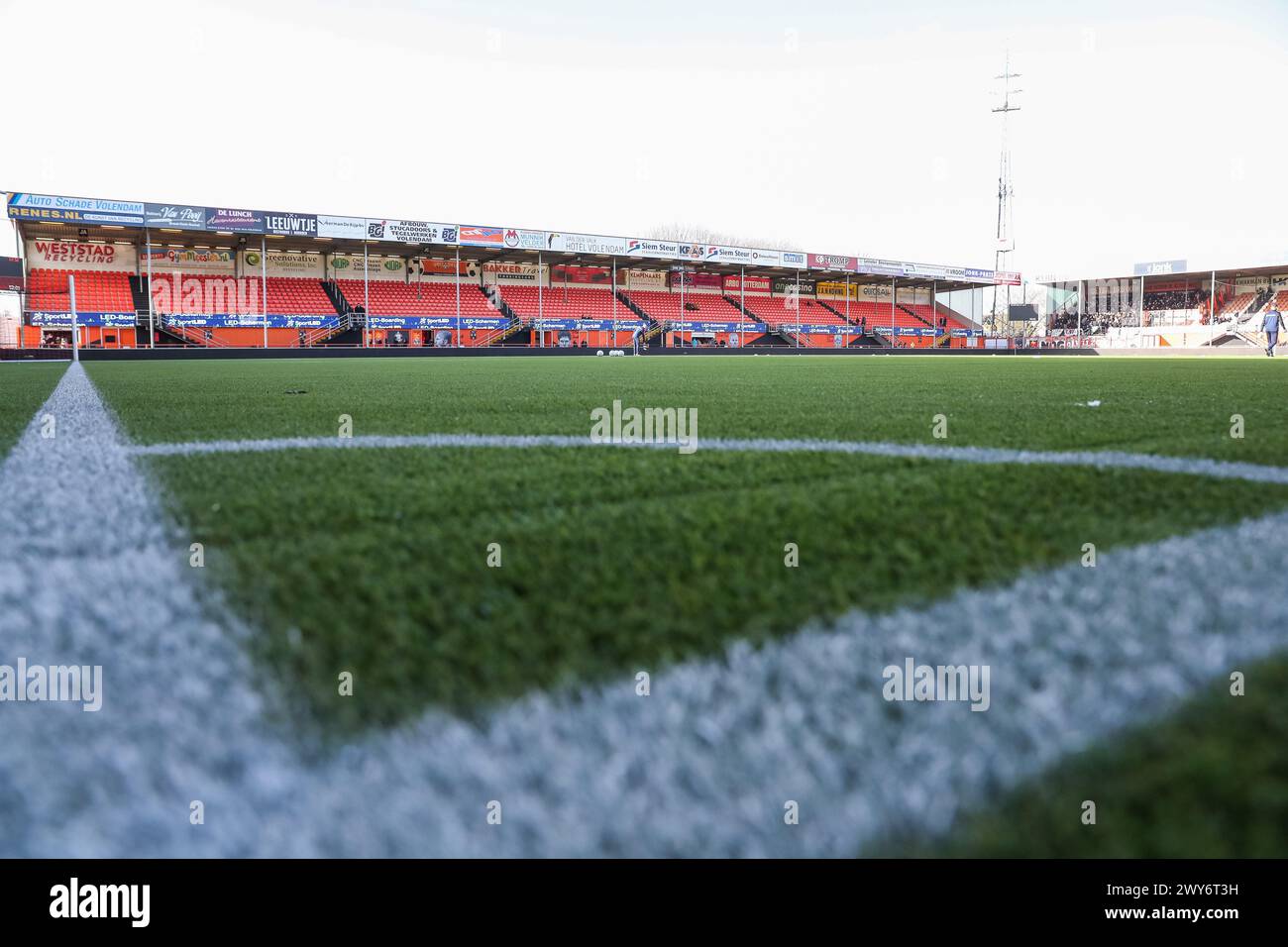 VOLENDAM, 04-04-2024, Kras Stadium, season 2023/2024 Dutch football ...