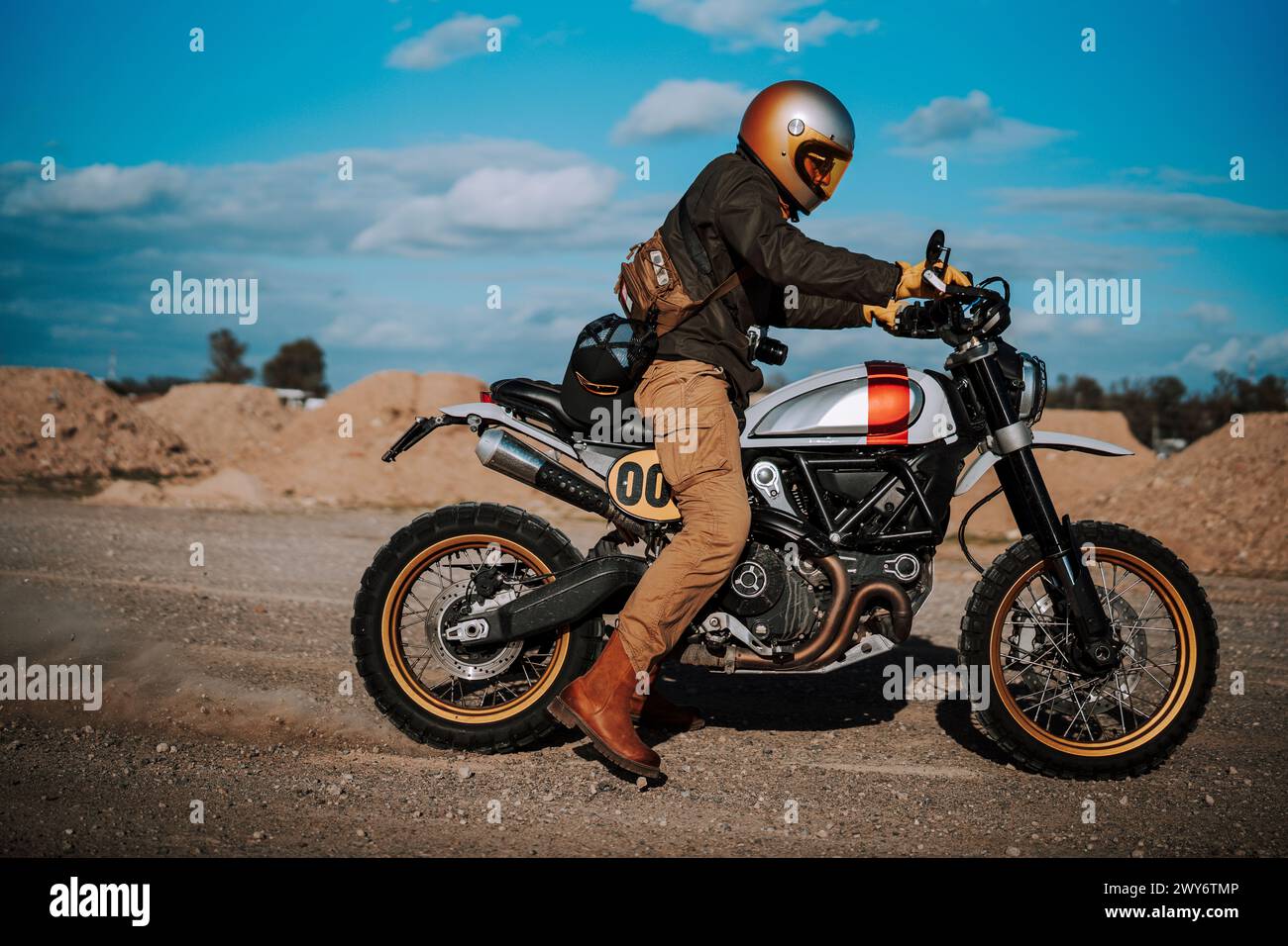 Helmetless hi-res stock photography and images - Alamy