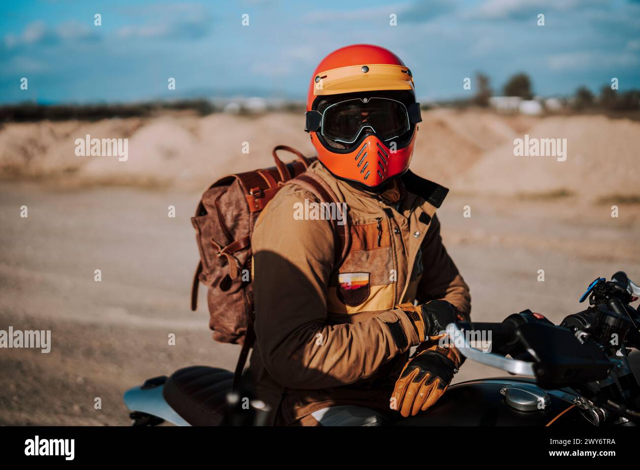 Safety goggles helmet hi-res stock photography and images - Alamy