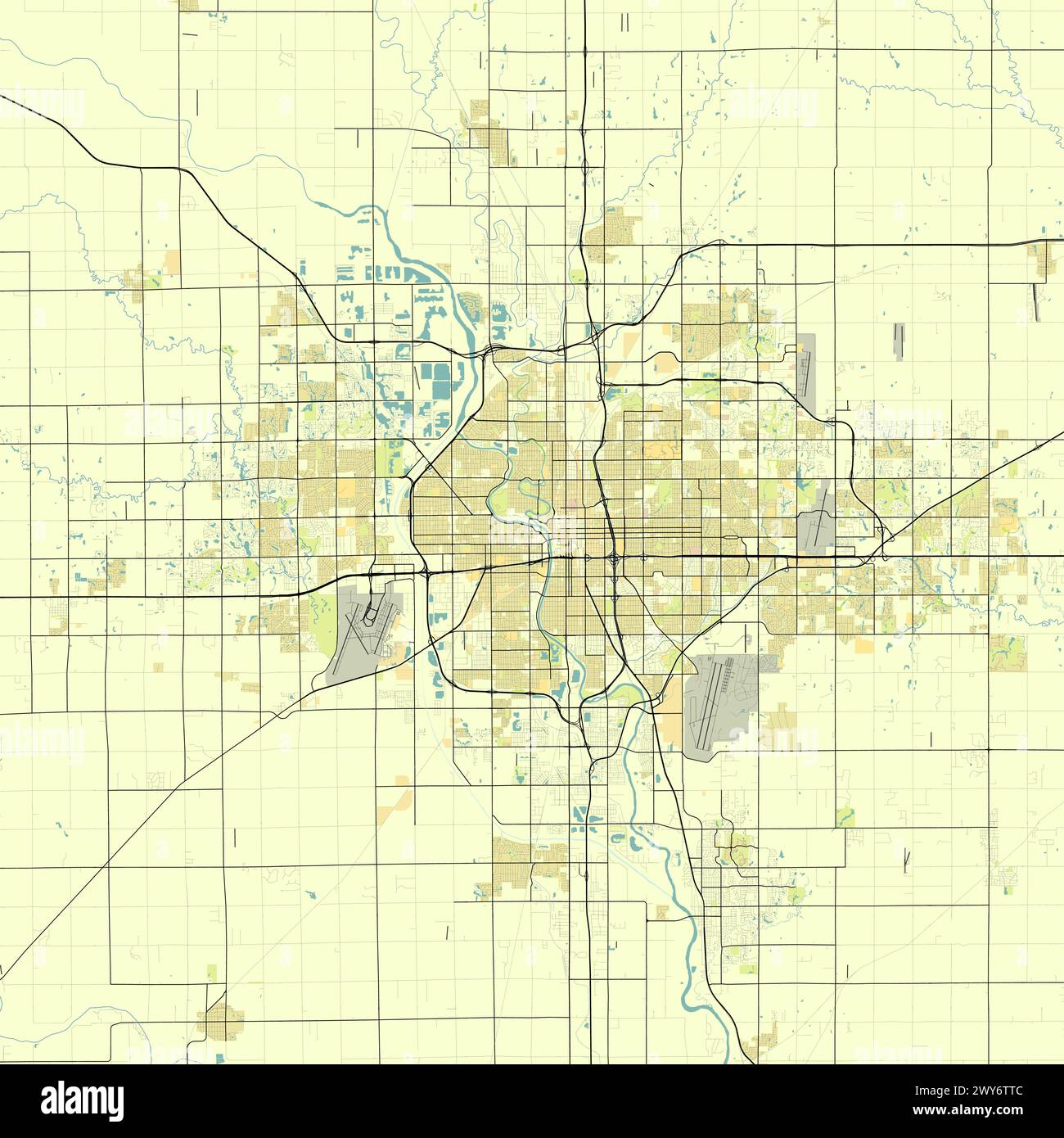 Wichita vector vectors hi-res stock photography and images - Alamy