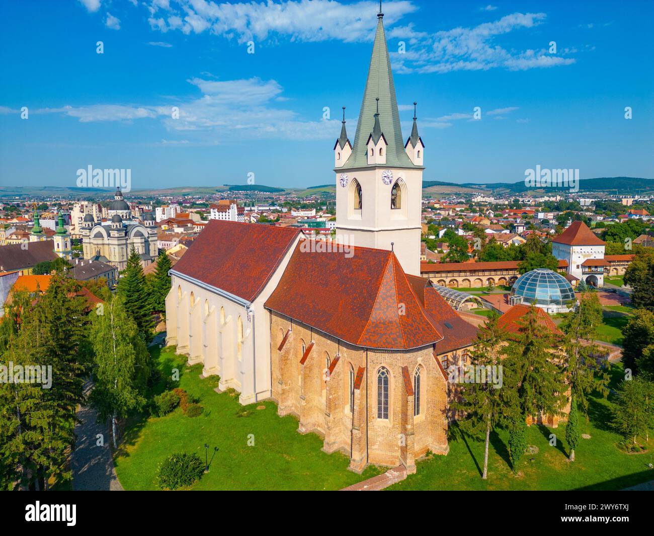 Panorama view of citadel of Targu Mures in Romania Stock Photo - Alamy