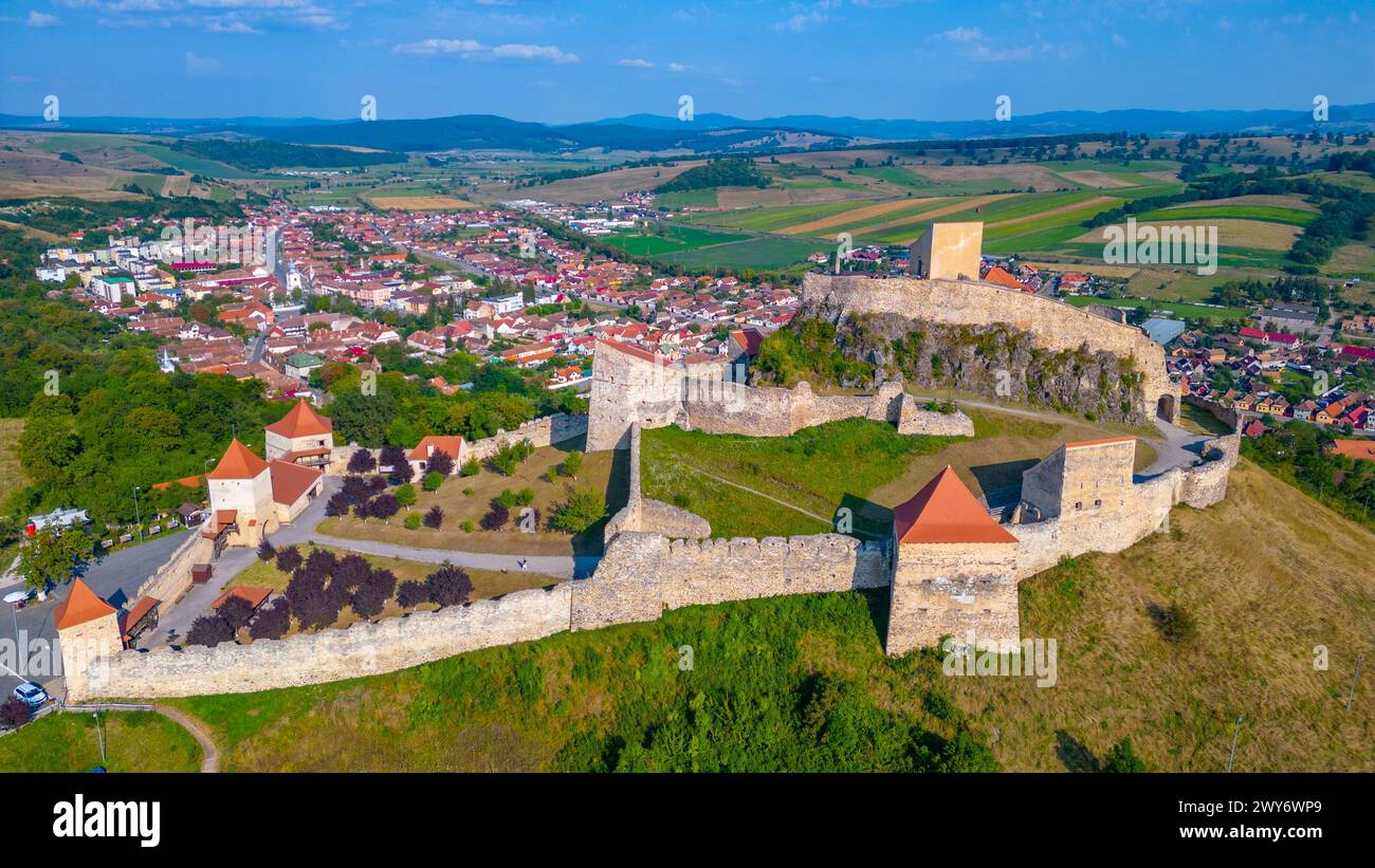 Panorama view of Rupea citadel in Romania Stock Photo - Alamy