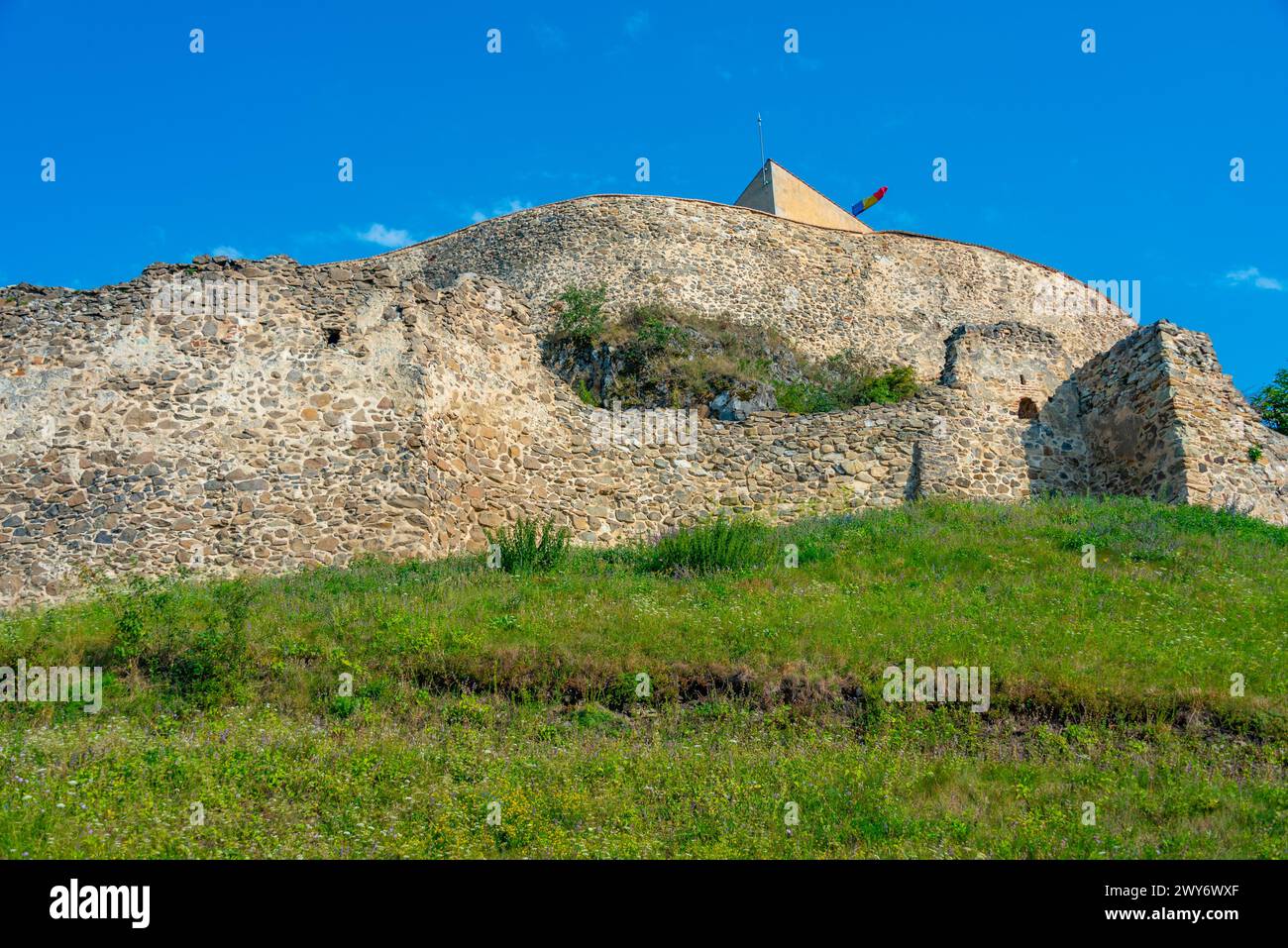 Panorama view of Rupea citadel in Romania Stock Photo - Alamy