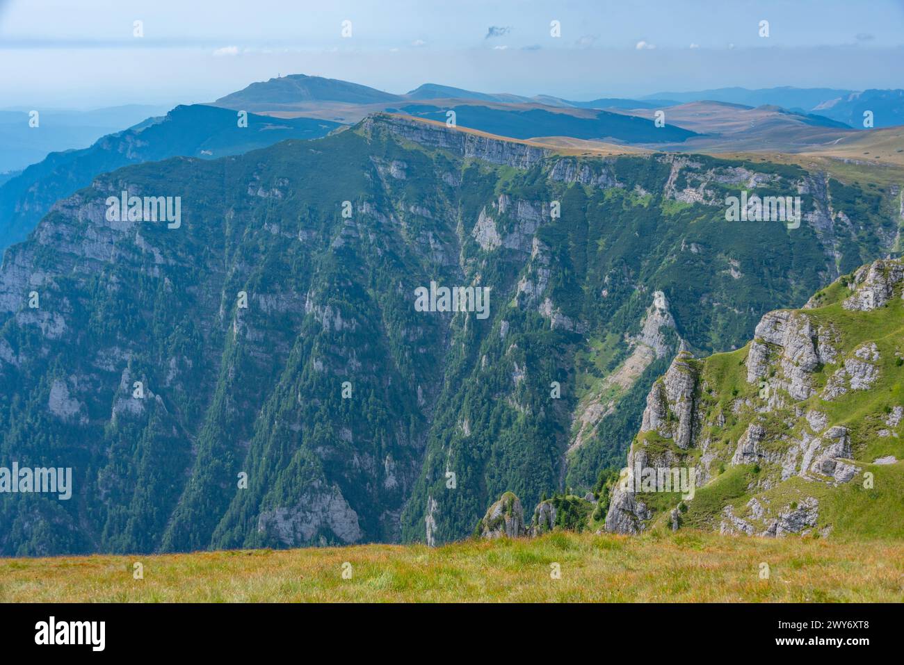 Summer day at Bucegi mountains in Romania Stock Photo - Alamy
