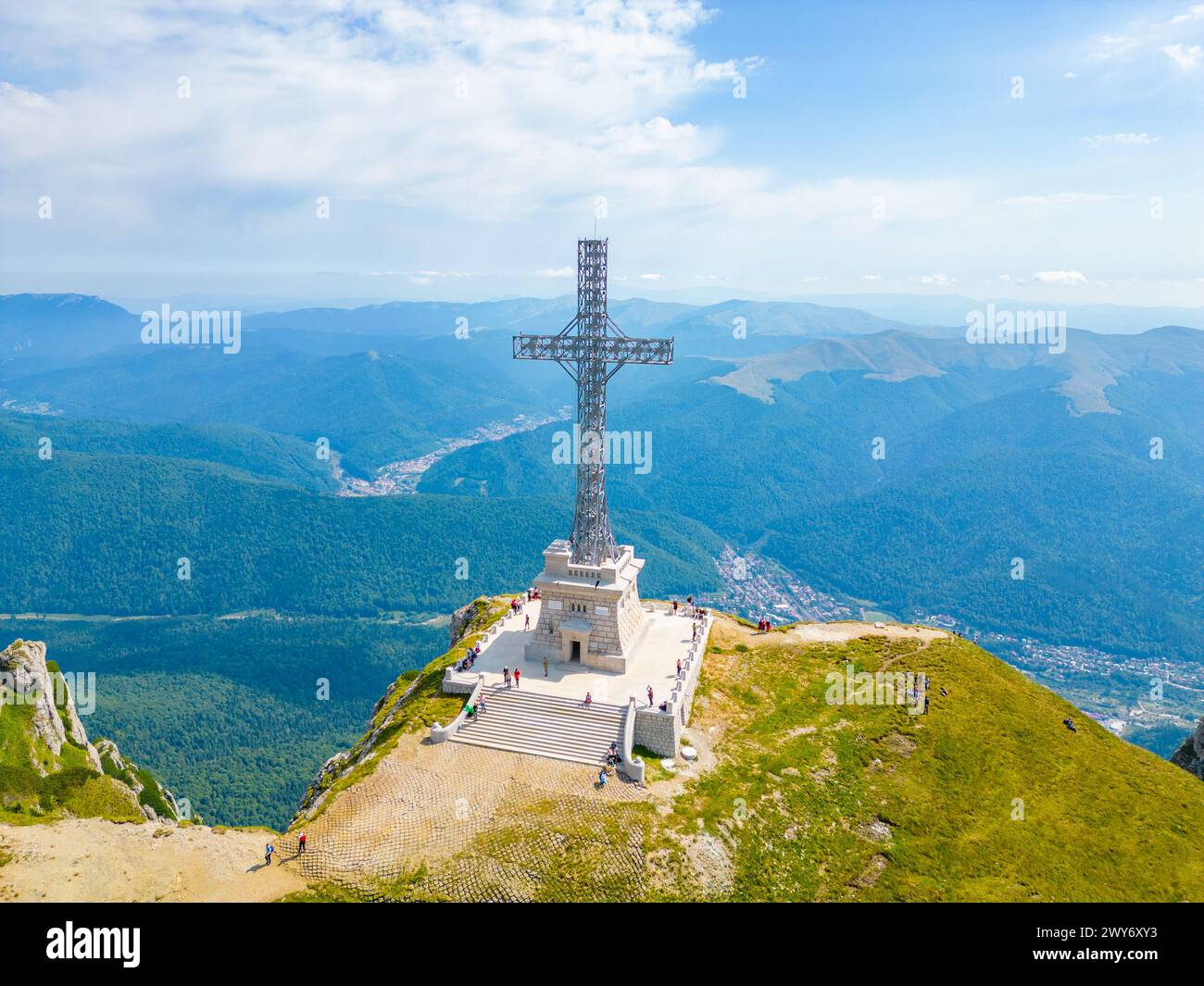 Caraiman peak cross heroes hi-res stock photography and images - Alamy