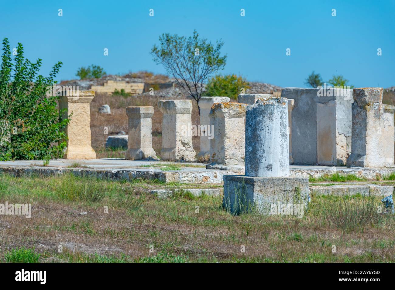 The Ancient City of Histria in Romania Stock Photo - Alamy