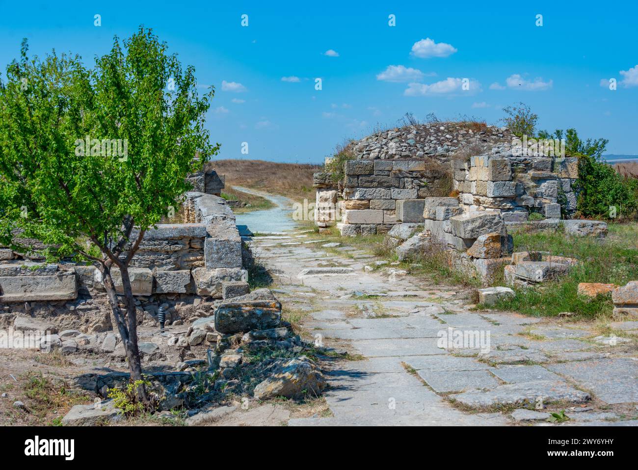 The Ancient City of Histria in Romania Stock Photo - Alamy