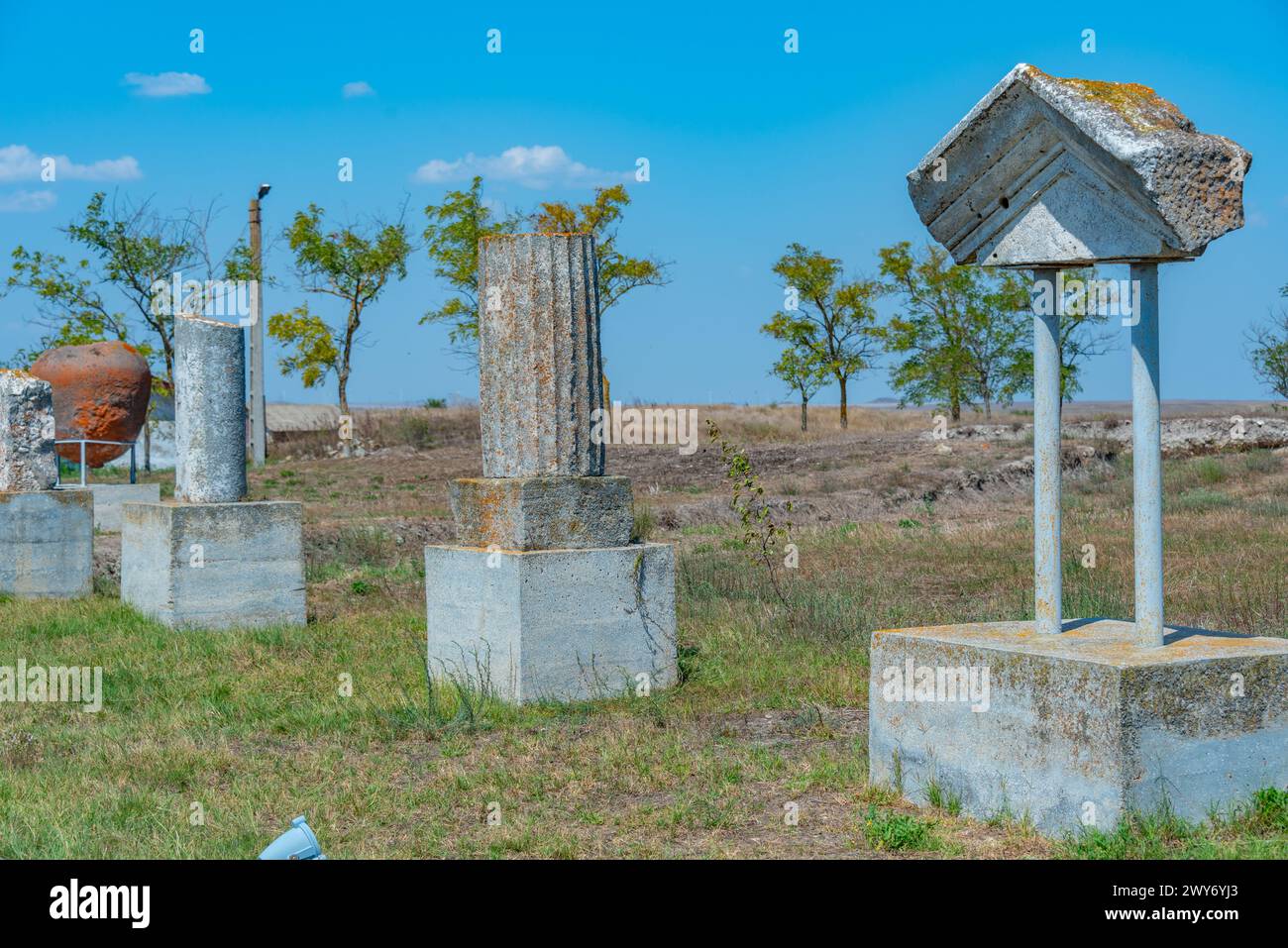 The Ancient City of Histria in Romania Stock Photo - Alamy