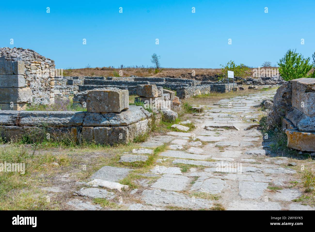 The Ancient City of Histria in Romania Stock Photo - Alamy