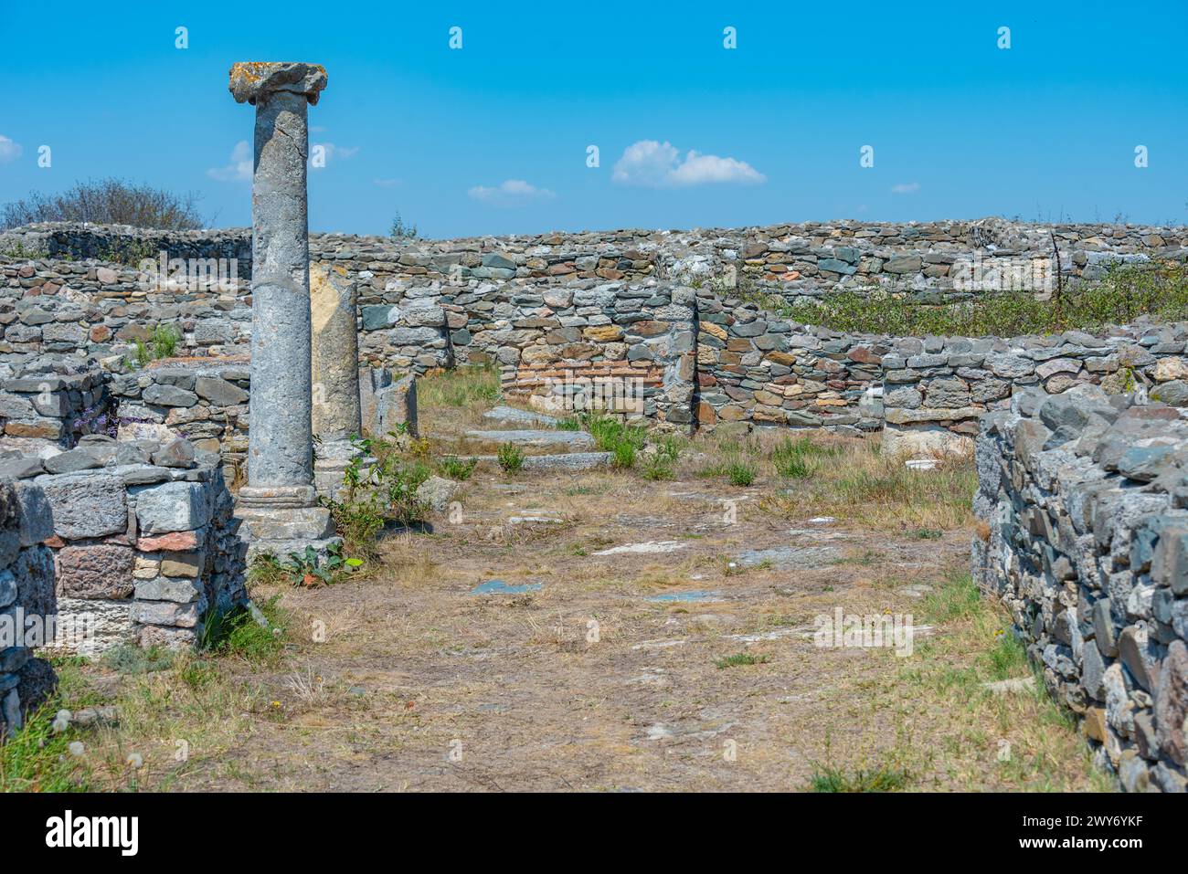 The Ancient City of Histria in Romania Stock Photo - Alamy