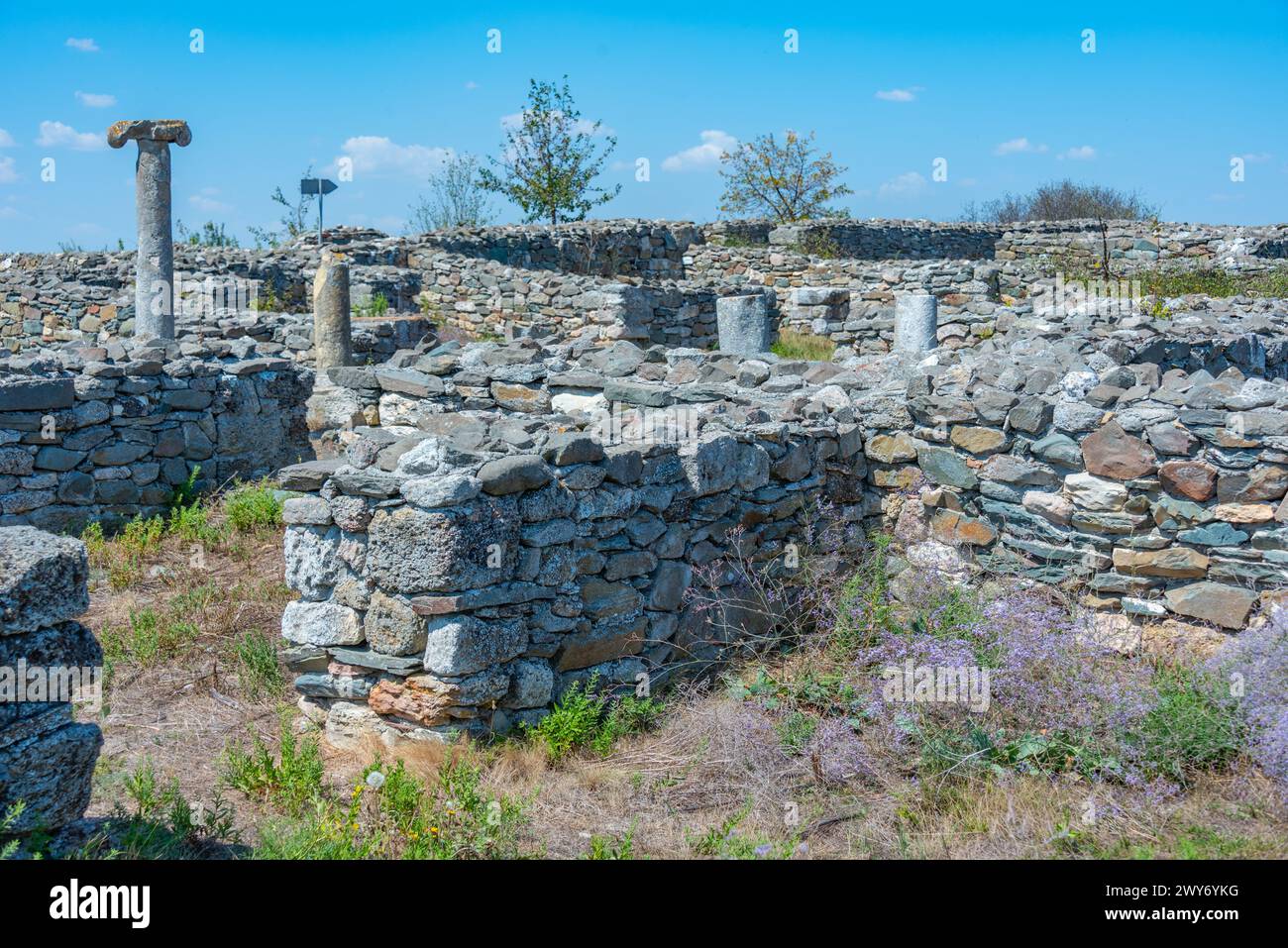 The Ancient City of Histria in Romania Stock Photo - Alamy