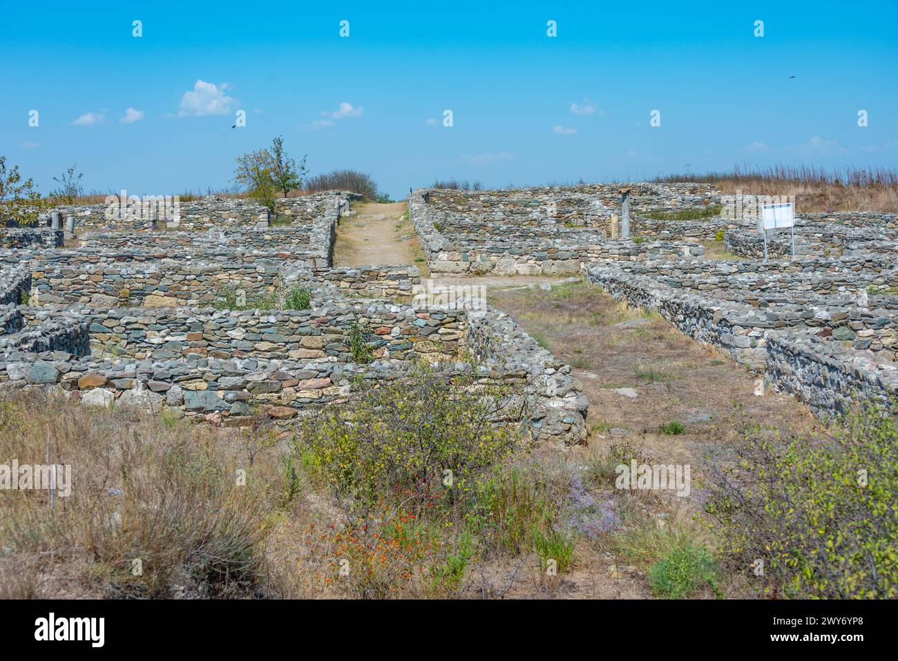The Ancient City of Histria in Romania Stock Photo - Alamy