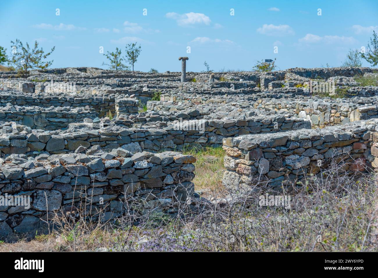The Ancient City of Histria in Romania Stock Photo - Alamy