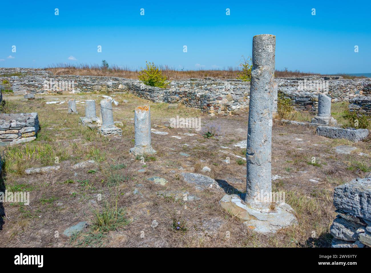 The Ancient City of Histria in Romania Stock Photo - Alamy