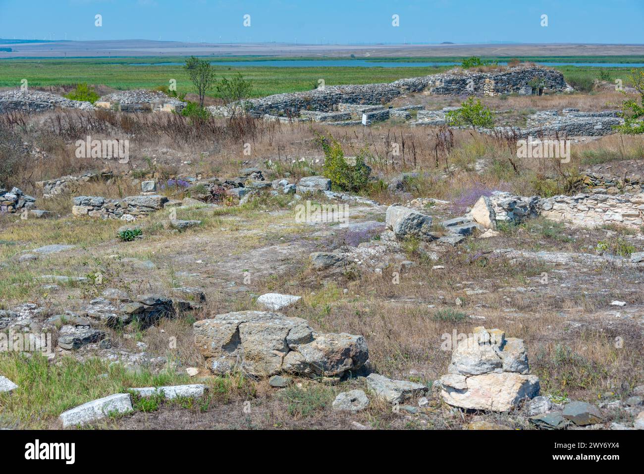 The Ancient City of Histria in Romania Stock Photo - Alamy