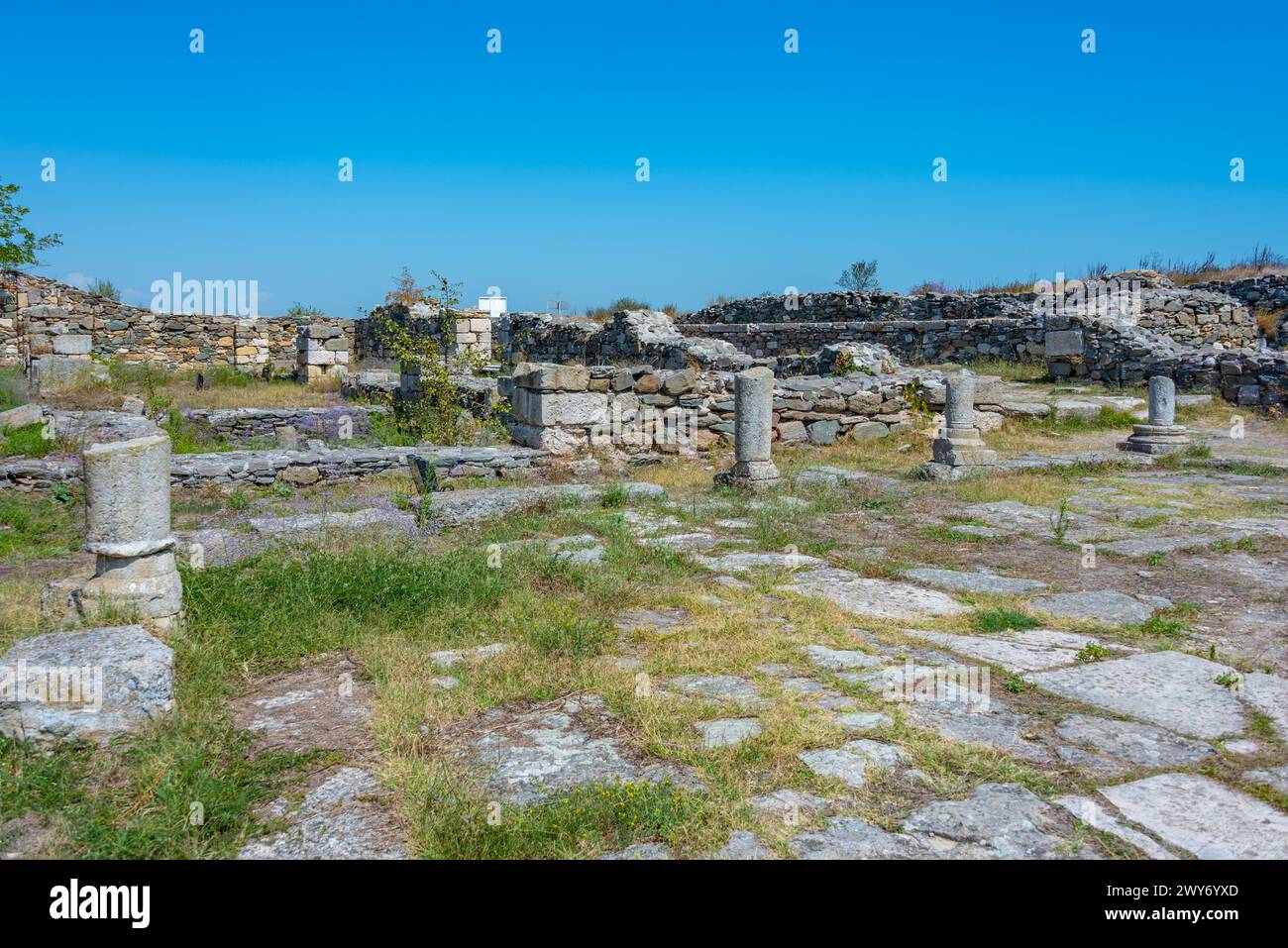 The Ancient City of Histria in Romania Stock Photo - Alamy