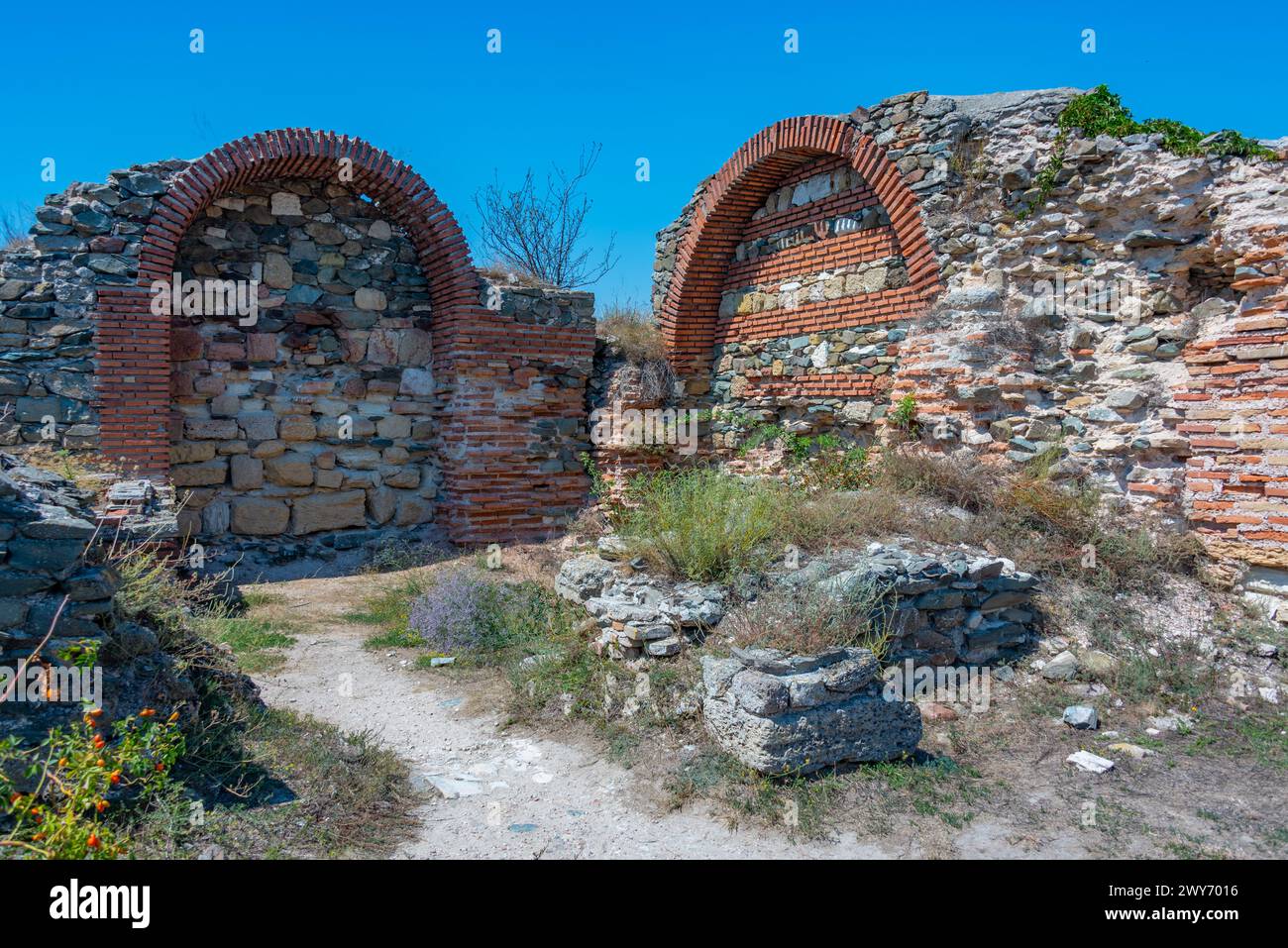 The Ancient City of Histria in Romania Stock Photo - Alamy