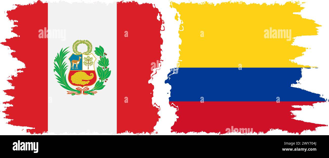 Colombia and peru Stock Vector Images - Alamy