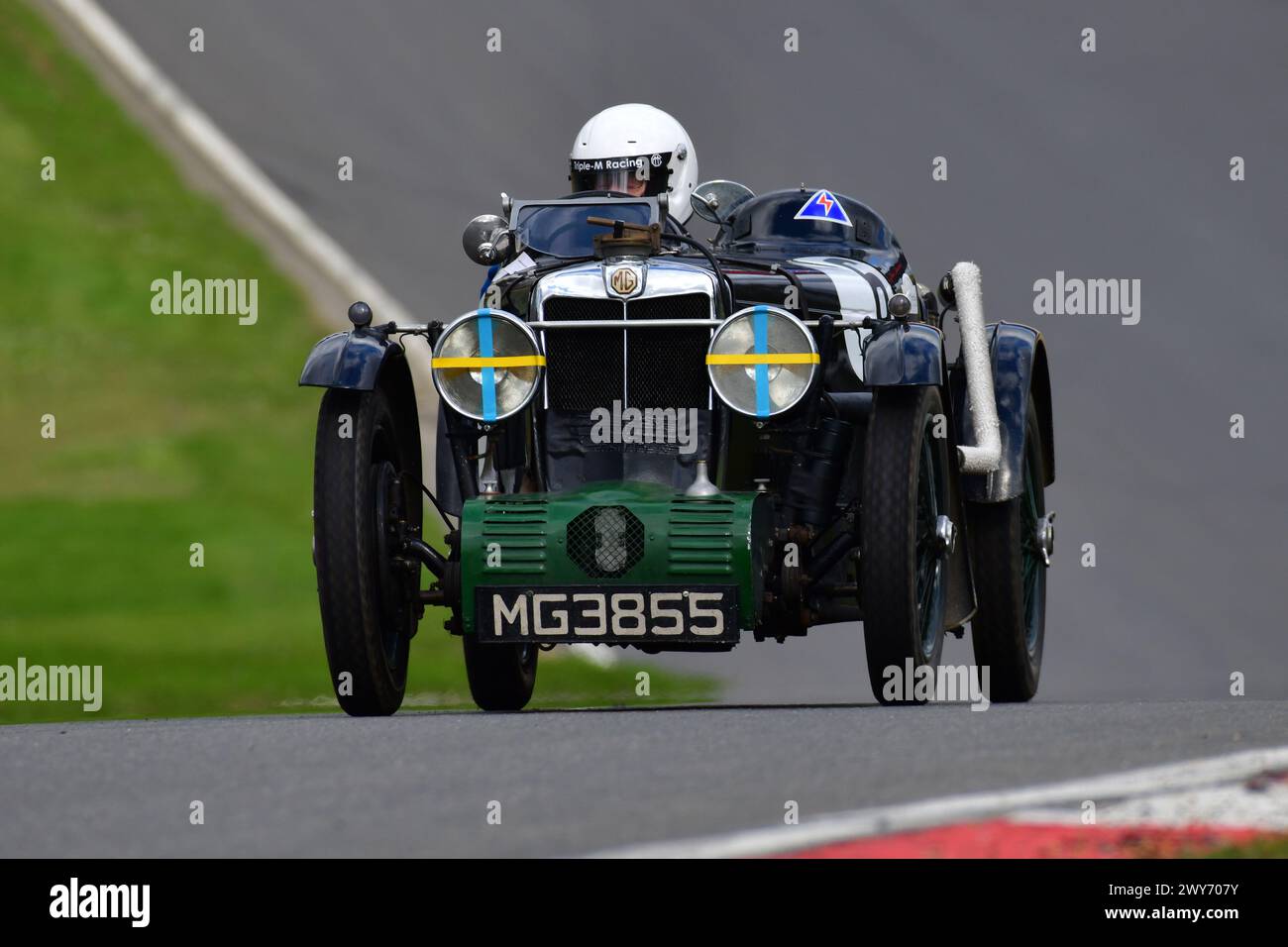 James Andrew Morland, MG P type, Triple M Racing, fifteen minutes of ...